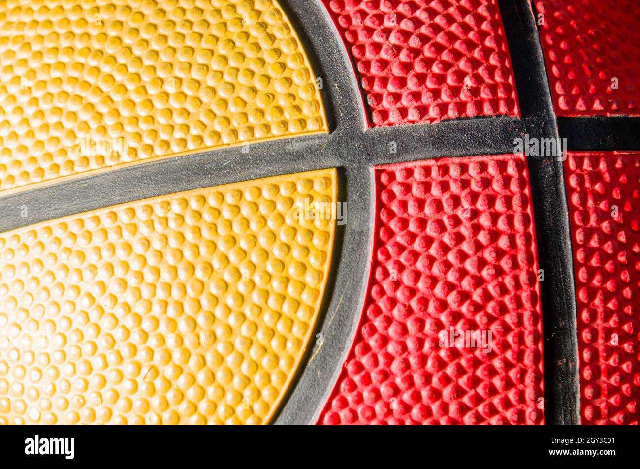 Closeup of the basketball ball surface pattern Stock Photo - Alamy