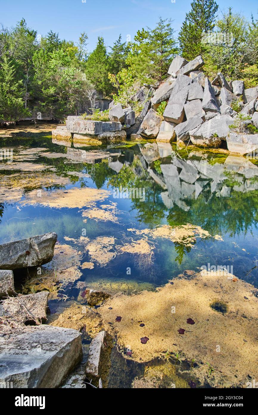 Abandoned quarry exploration hi-res stock photography and images - Alamy