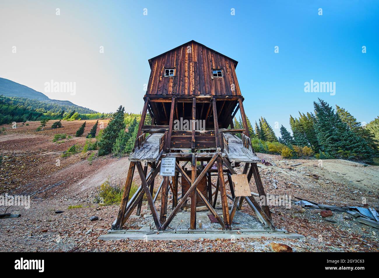 Old mining factory hi-res stock photography and images - Alamy