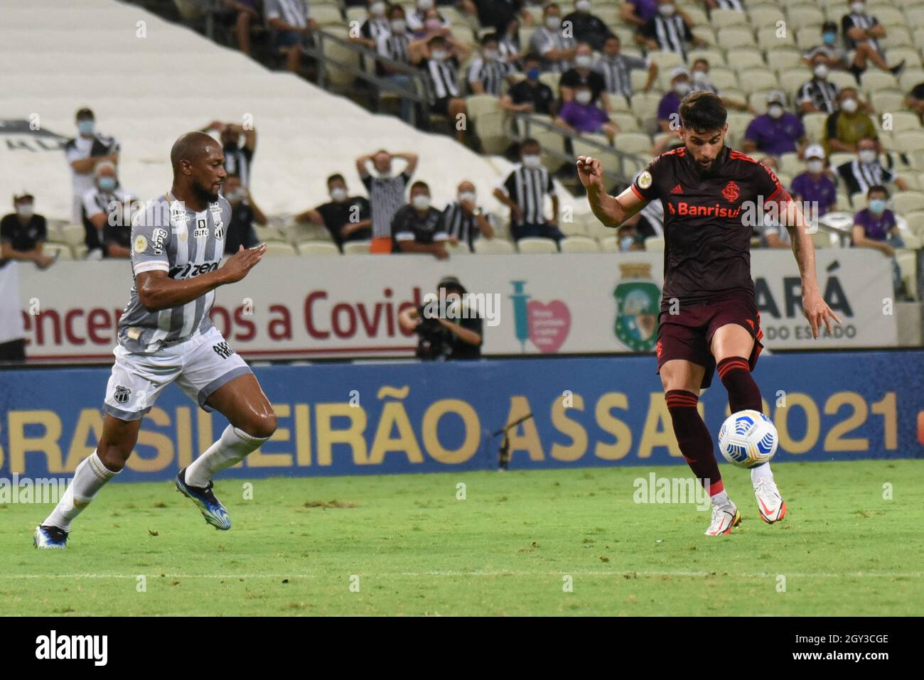 Fortaleza, Brazil. 06th Oct, 2021. L. Otávio of Ceará during the ...