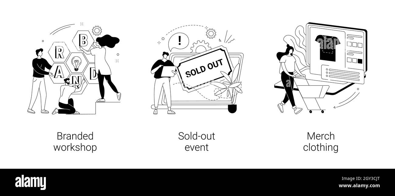 Marketing promo event abstract concept vector illustrations Stock ...