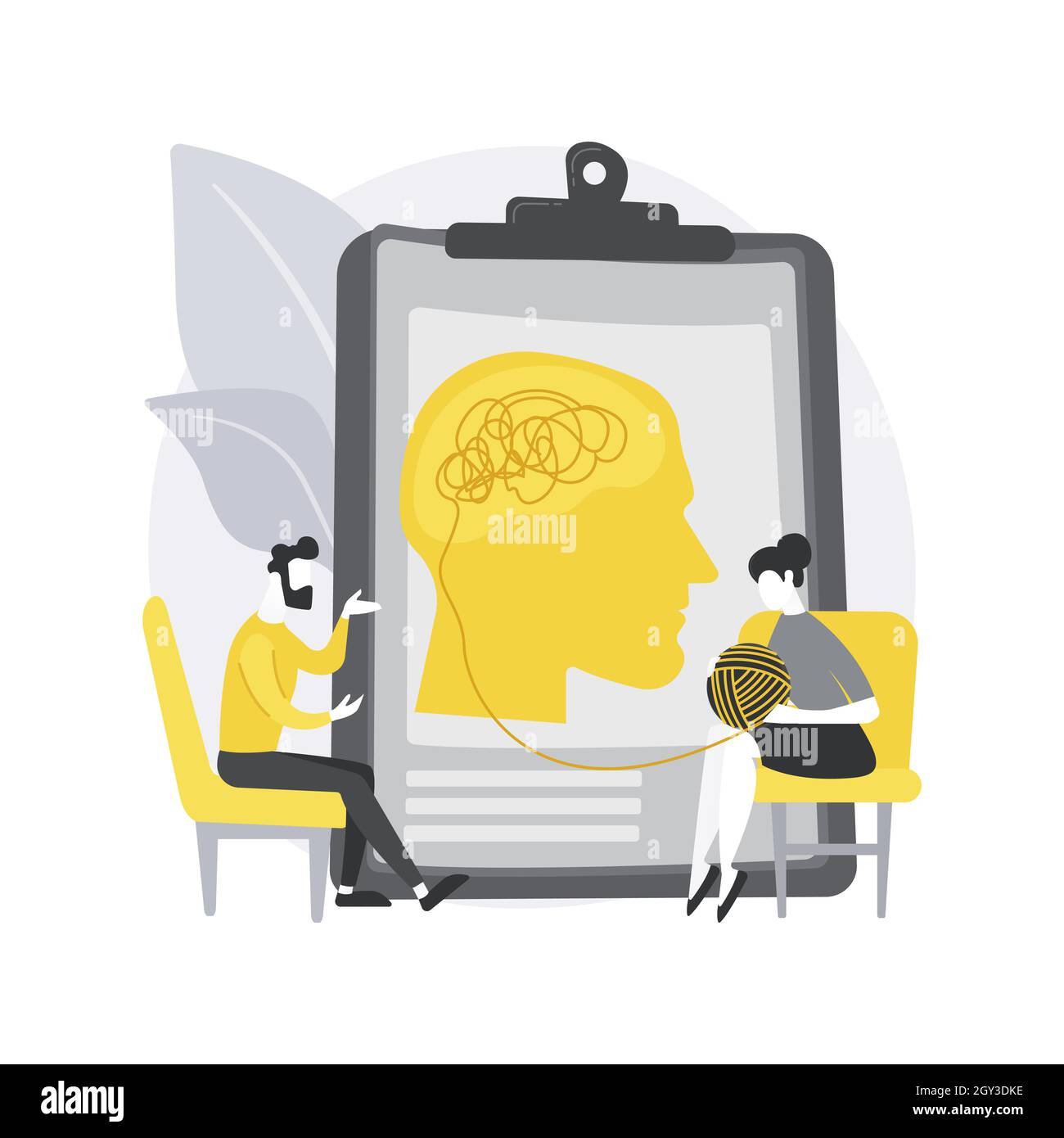 Psychotherapy abstract concept vector illustration Stock Vector Image ...