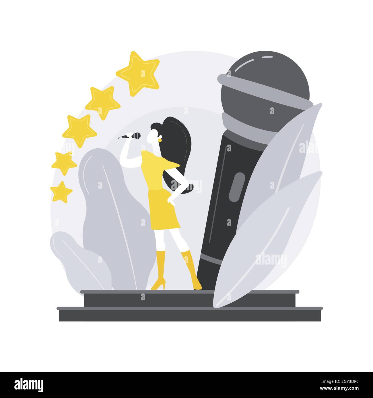 Popular music abstract concept vector illustration Stock Vector Image ...