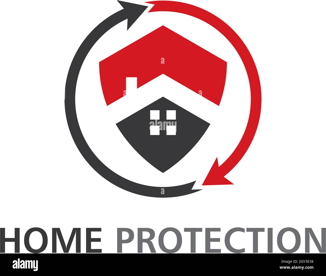 Home protection logo vector template Stock Vector Image & Art - Alamy