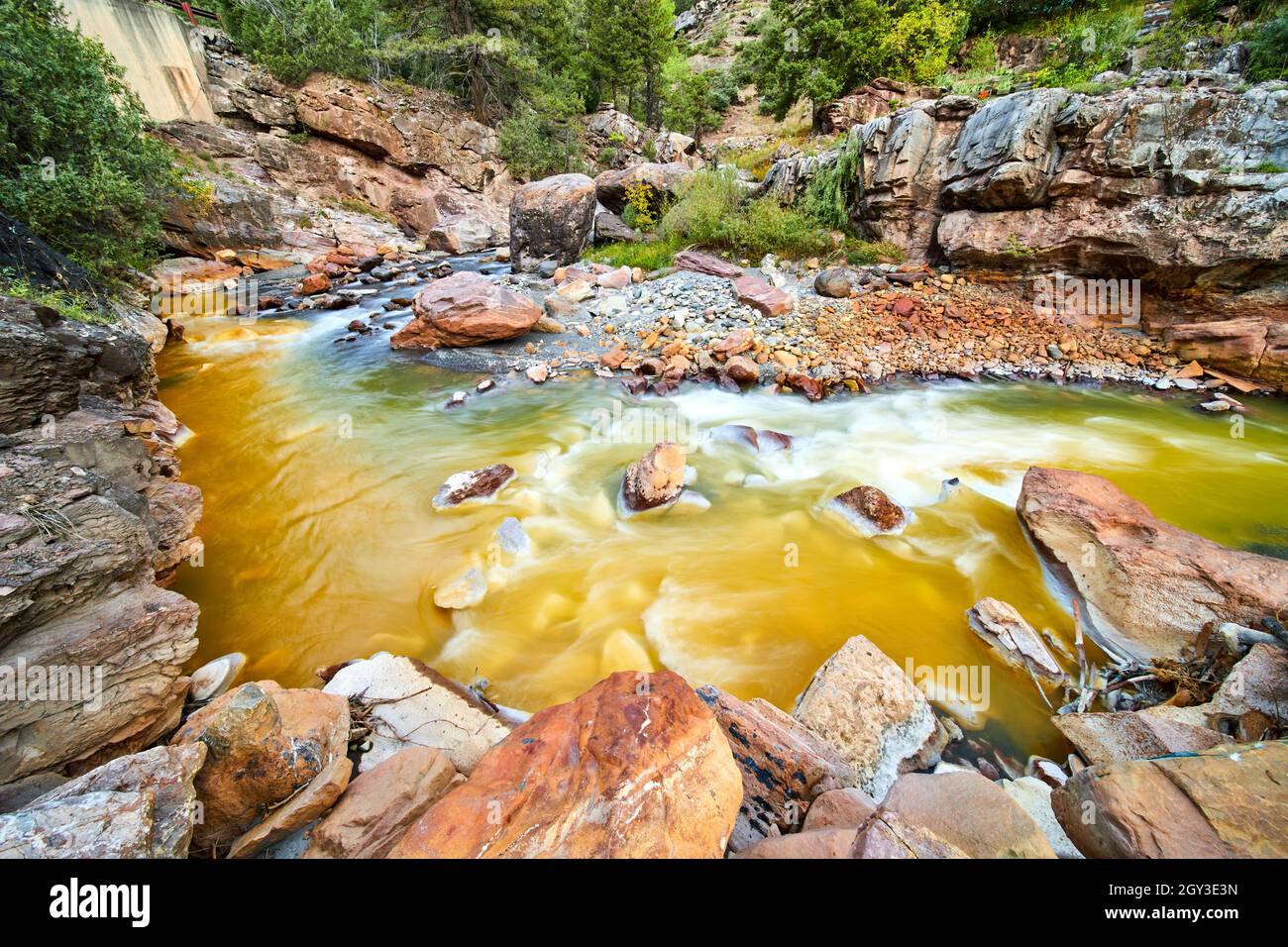 Merging rivers hi-res stock photography and images - Alamy