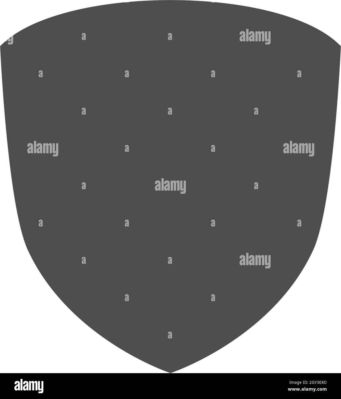 Shield symbol logo template vector illustration Stock Vector Image ...