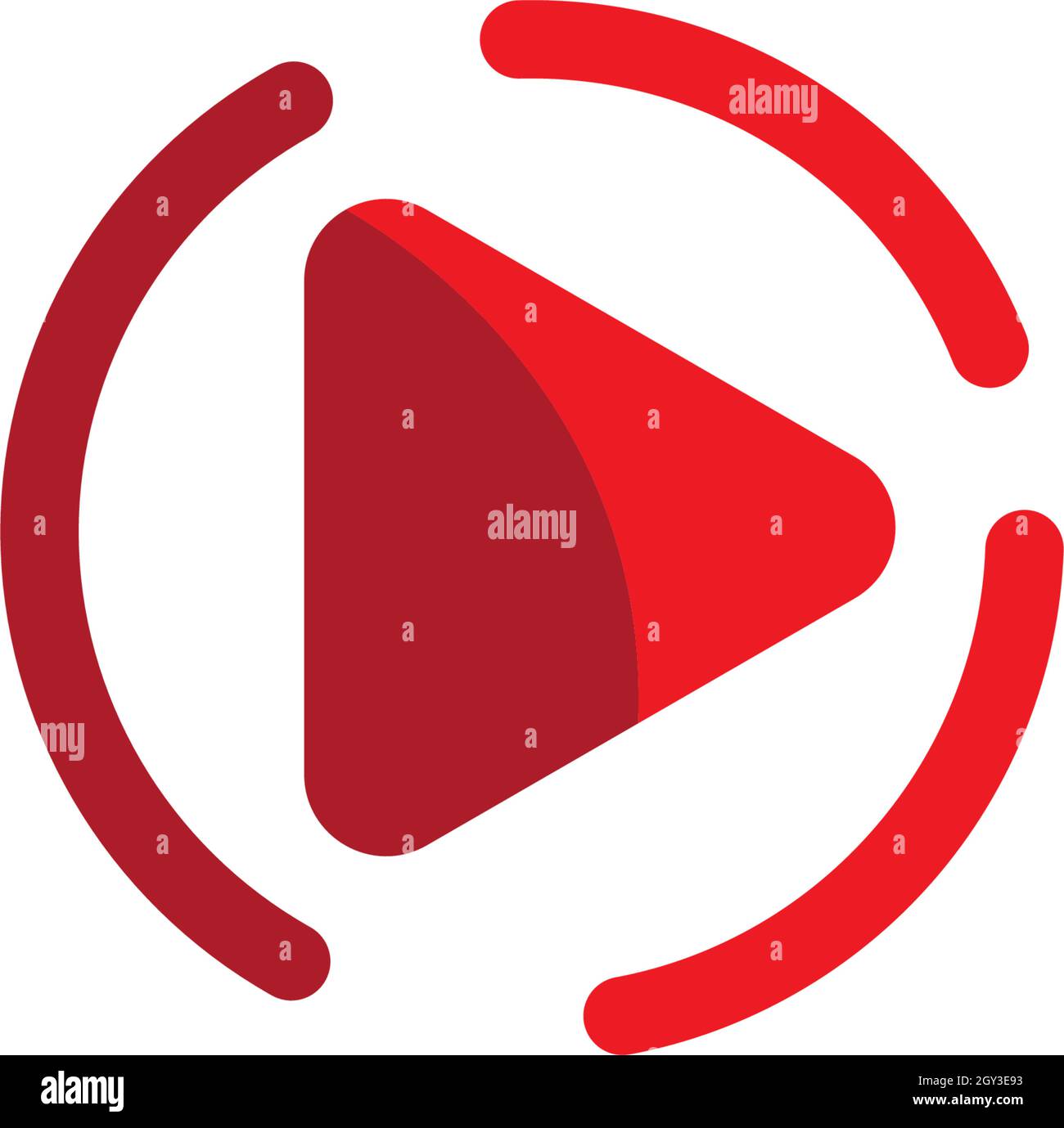 play logo Vector icon template Stock Vector Image & Art - Alamy