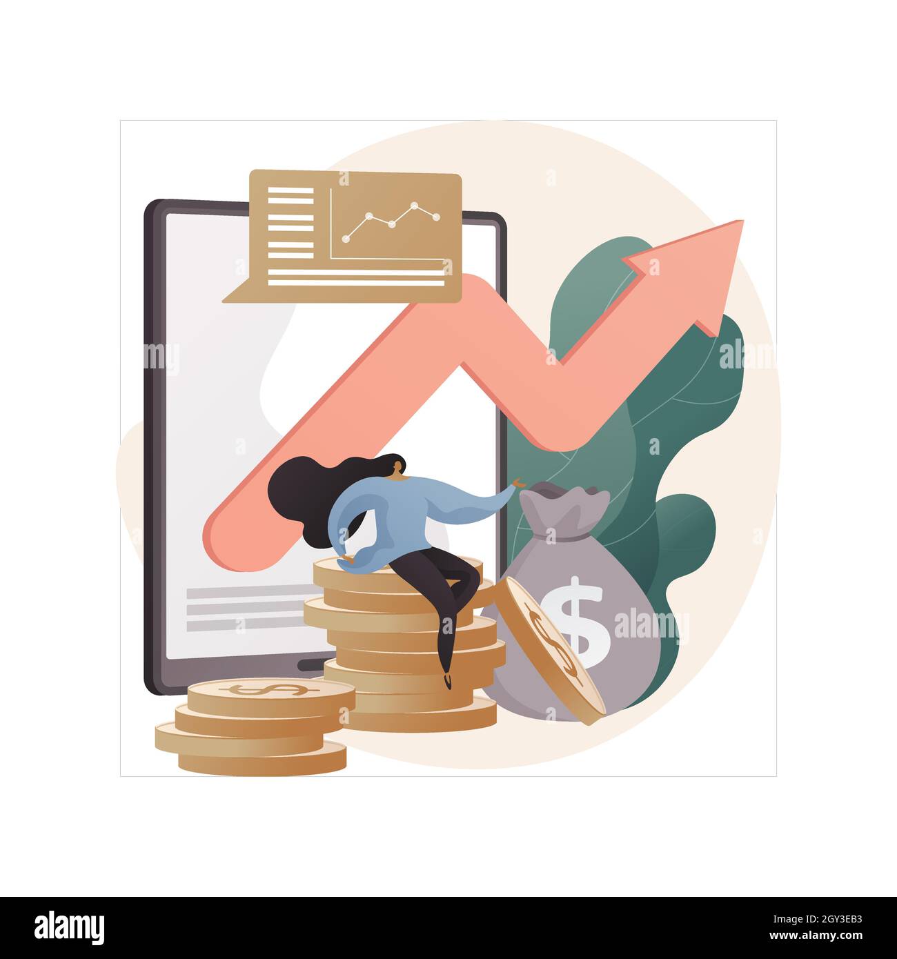 Investment fund abstract concept vector illustration Stock Vector Image ...