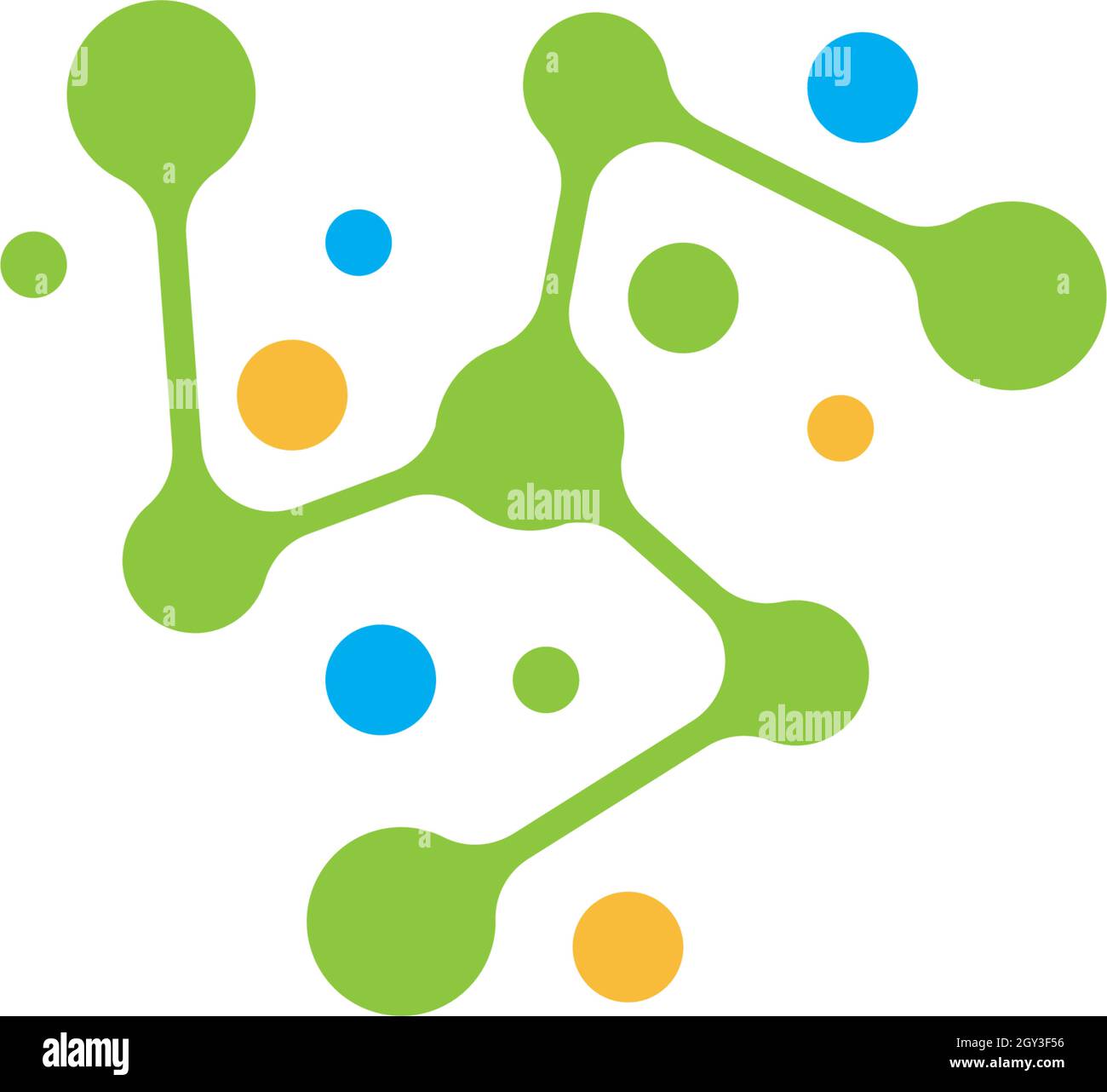 Molecule Logo Vector Icon Template Stock Vector Image And Art Alamy