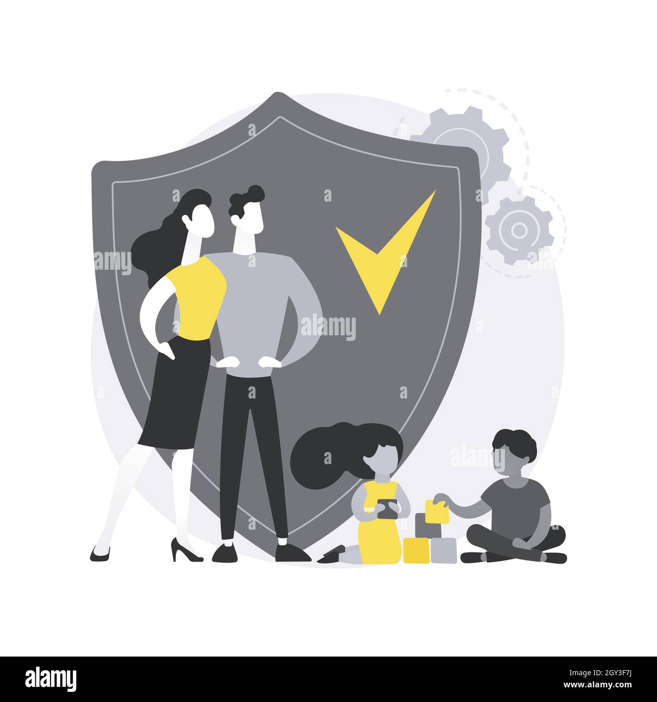 Social security card Stock Vector Images - Alamy