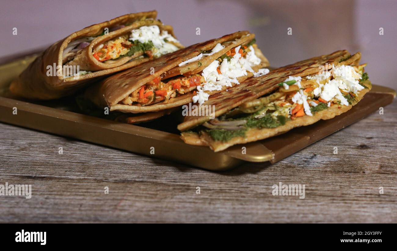 Paratha can be plain or stuffed. The paratha is mainly made up of maida ...