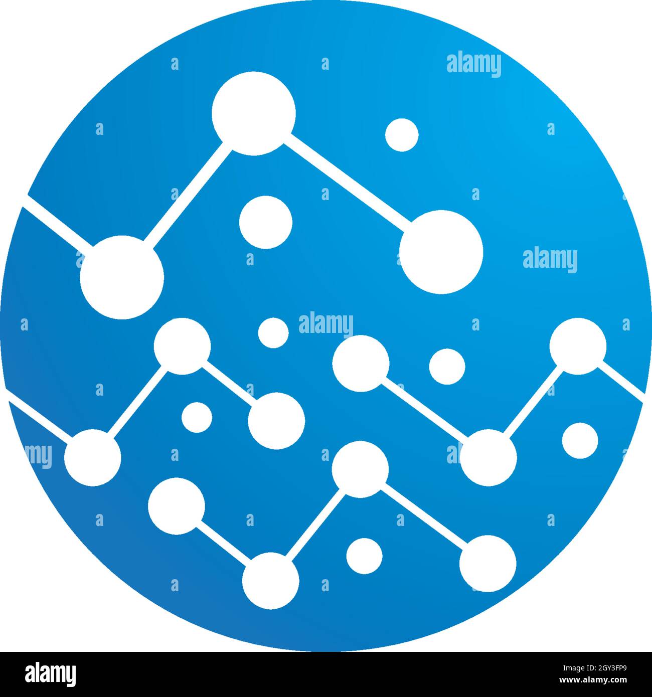 molecule logo vector icon template Stock Vector Image & Art - Alamy