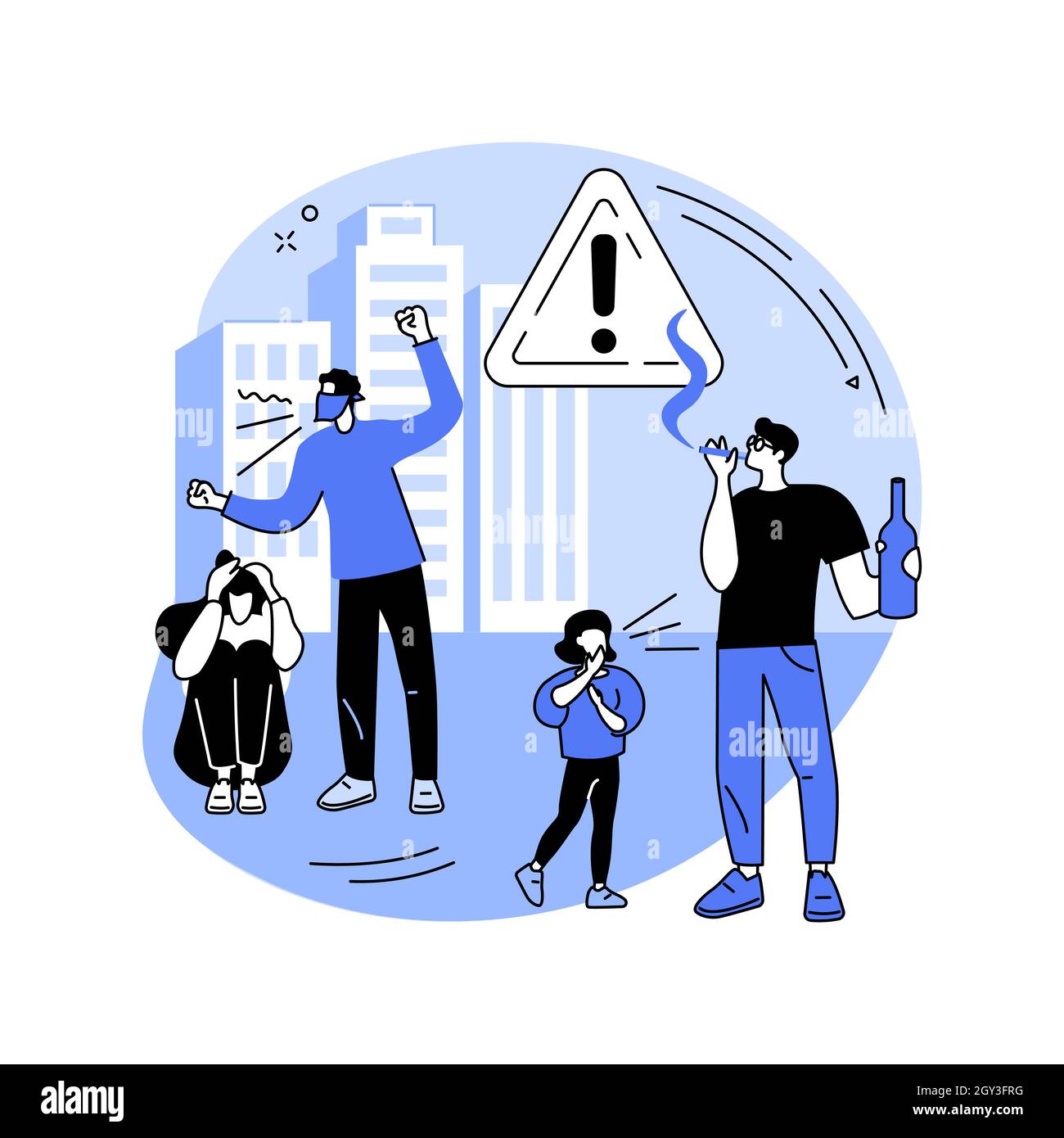 Social Behaviour Abstract Concept Vector Illustration Stock Vector Image And Art Alamy