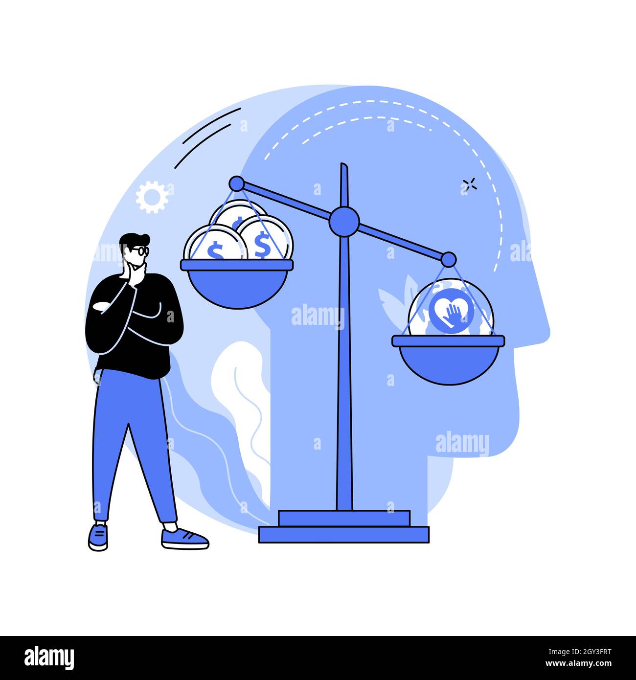 Public morality abstract concept vector illustration Stock Vector Image ...