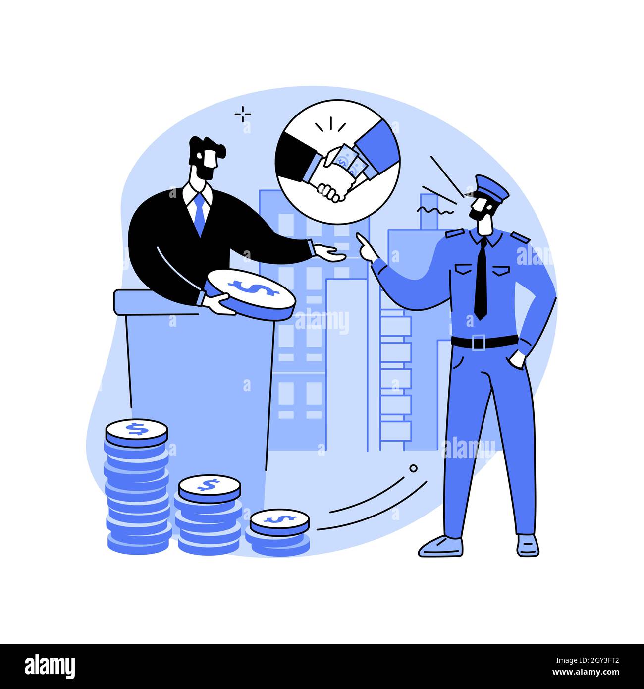 Political corruption abstract concept vector illustration Stock Vector Image & Art - Alamy