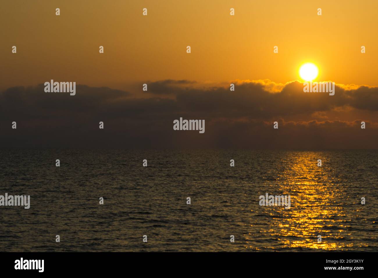 Sunset background, Black sea sunset view and landscape Stock Photo - Alamy