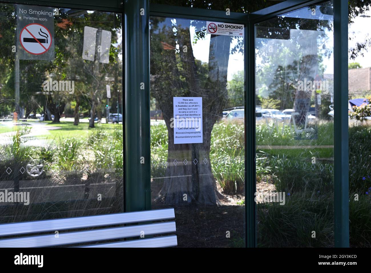 Segregation bus stop hi-res stock photography and images - Alamy