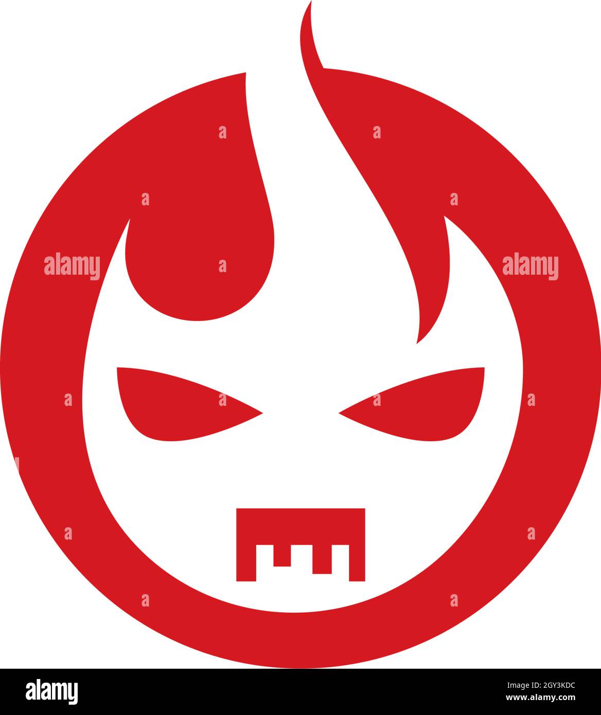 Devil logo vector template Stock Vector Image & Art - Alamy