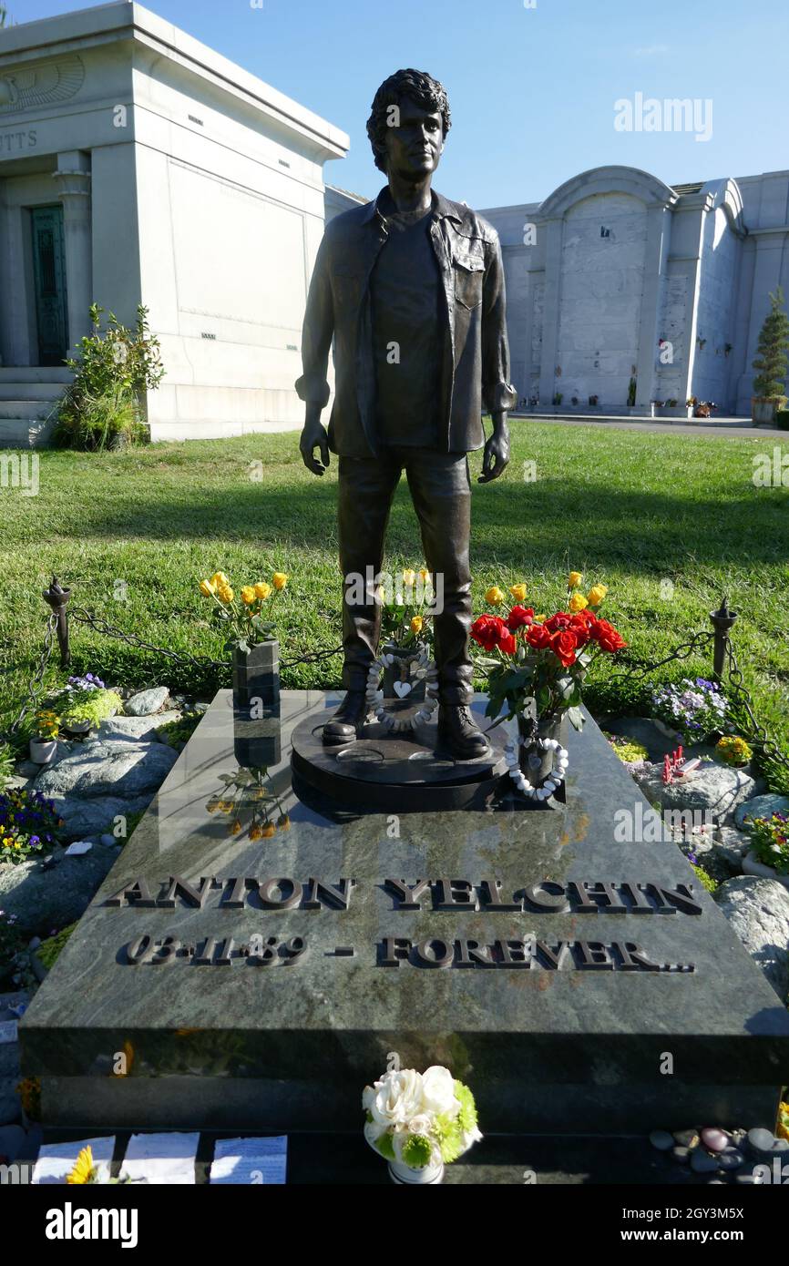 Los Angeles, California, USA 5th October 2021 A general view of atmosphere of actor Anton ...