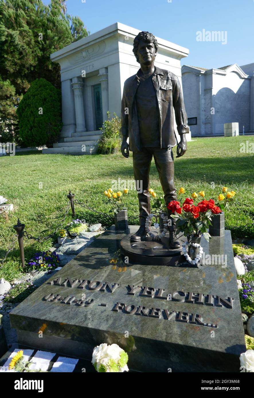 Los Angeles, California, USA 5th October 2021 A general view of atmosphere of actor Anton ...