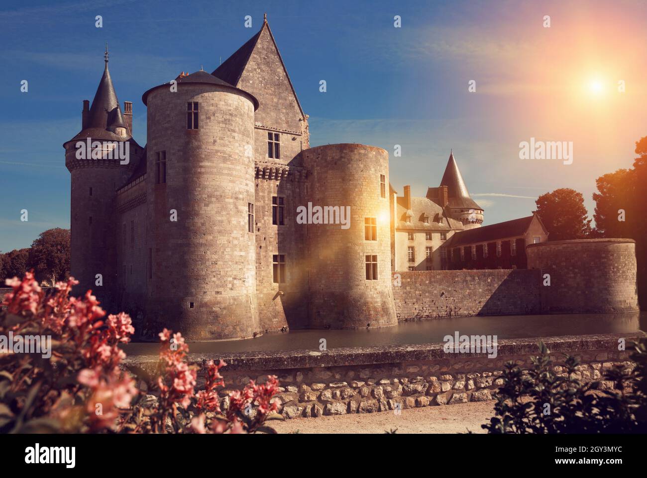 Chateau de Sully-sur-Loire, France Stock Photo - Alamy