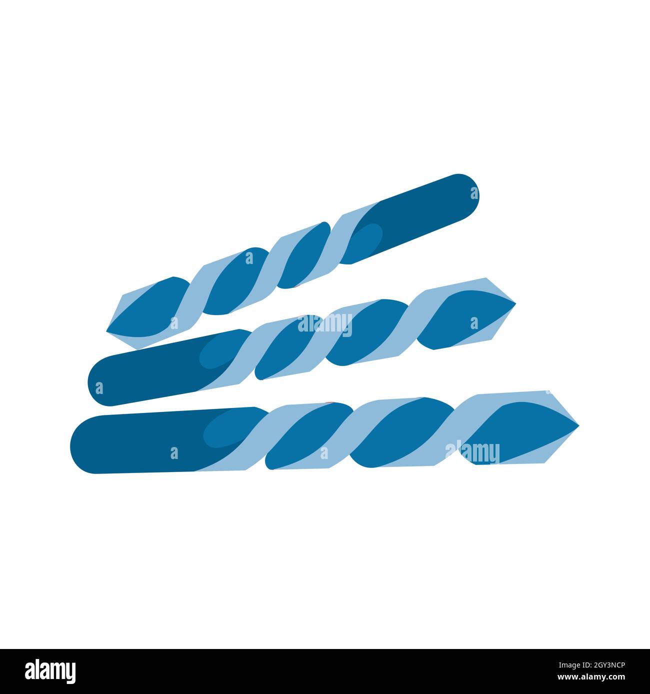 A wood auger bit is used for drilling in various types of wood or other ...