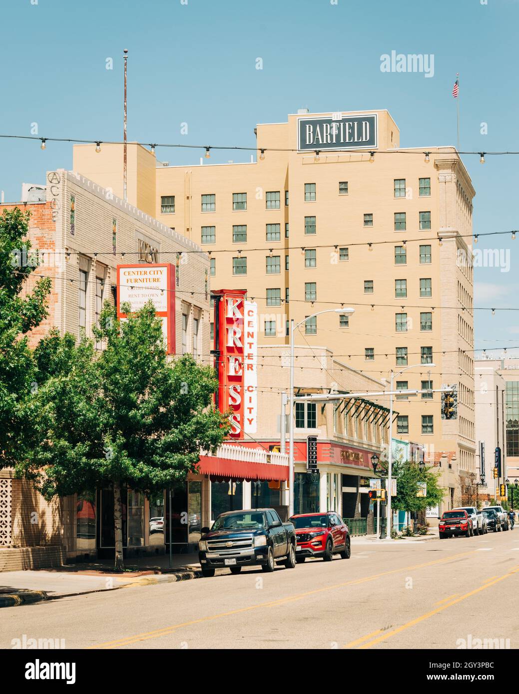 The Kress Building, in Amarillo, Texas Stock Photo - Alamy