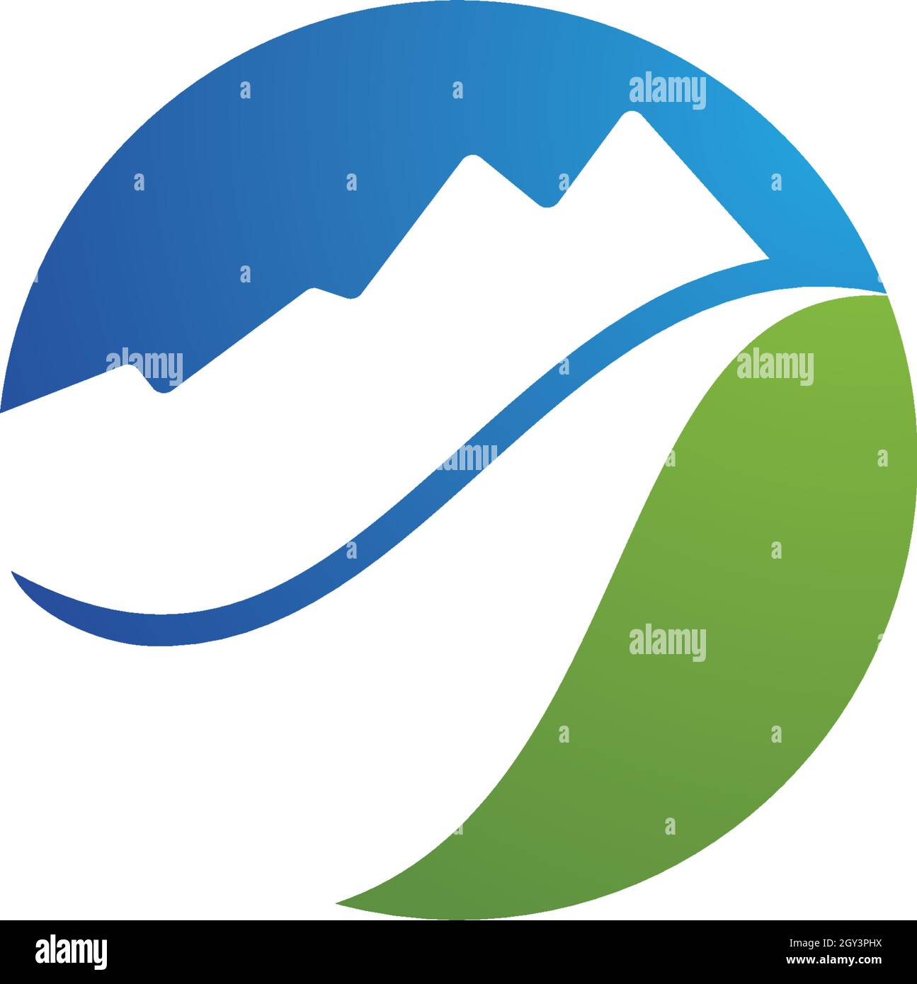 River Logo Template Stock Vector Image & Art - Alamy