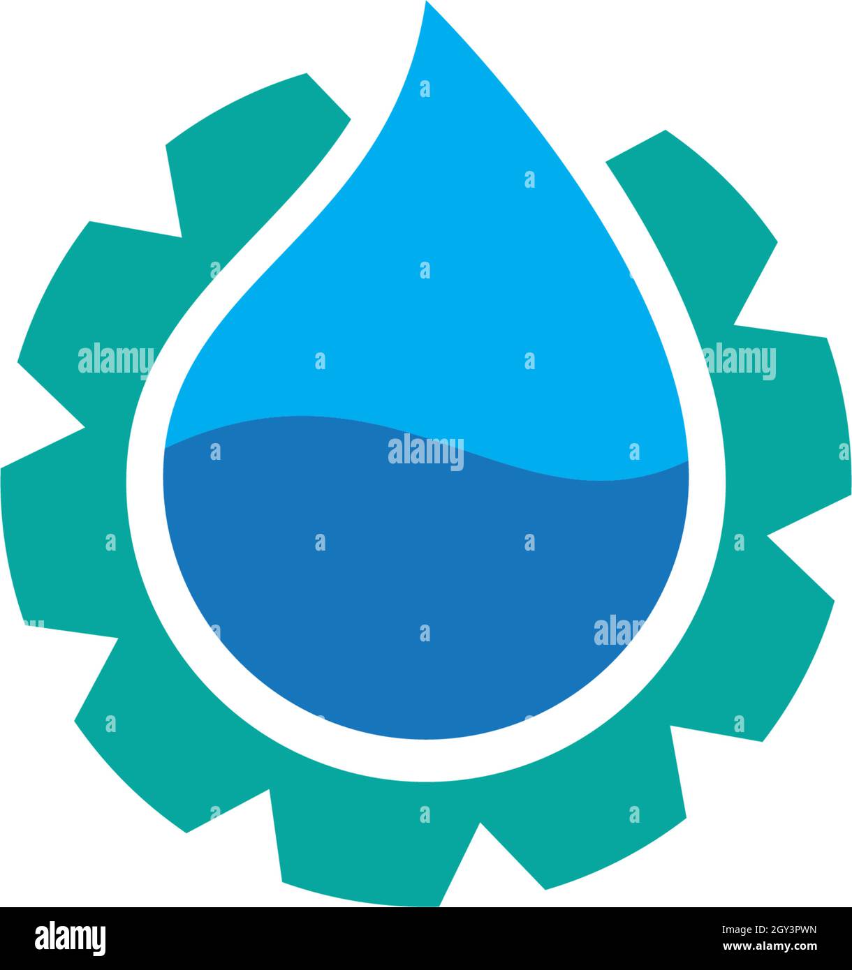 water drop Logo Template vector illustration design Stock Vector Image ...