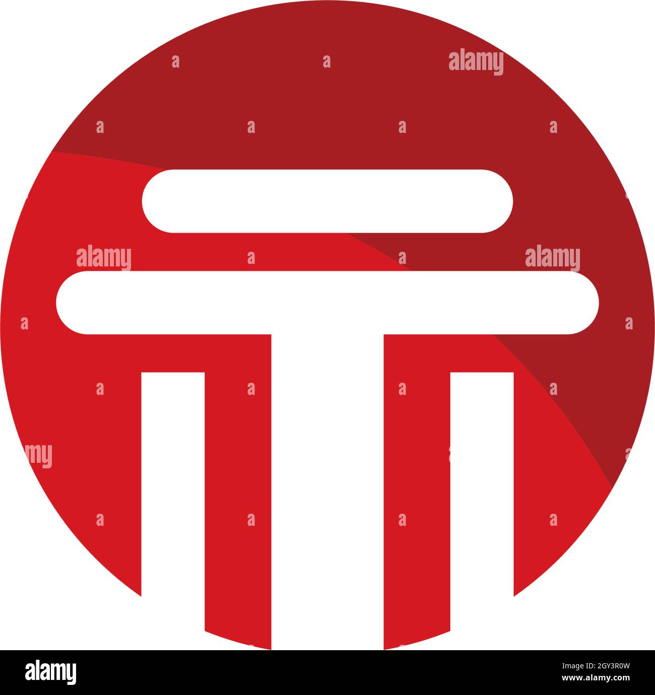 Pillar Logo vector Template Stock Vector Image & Art - Alamy