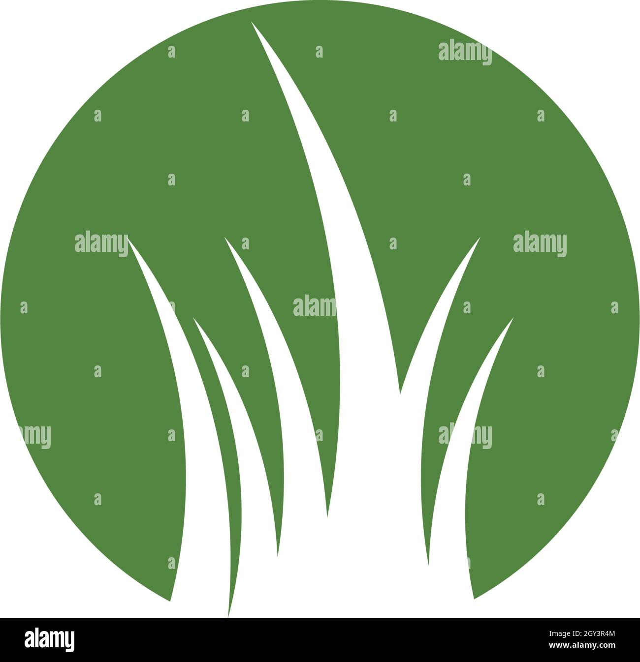 Grass logo Cut Out Stock Images & Pictures - Alamy