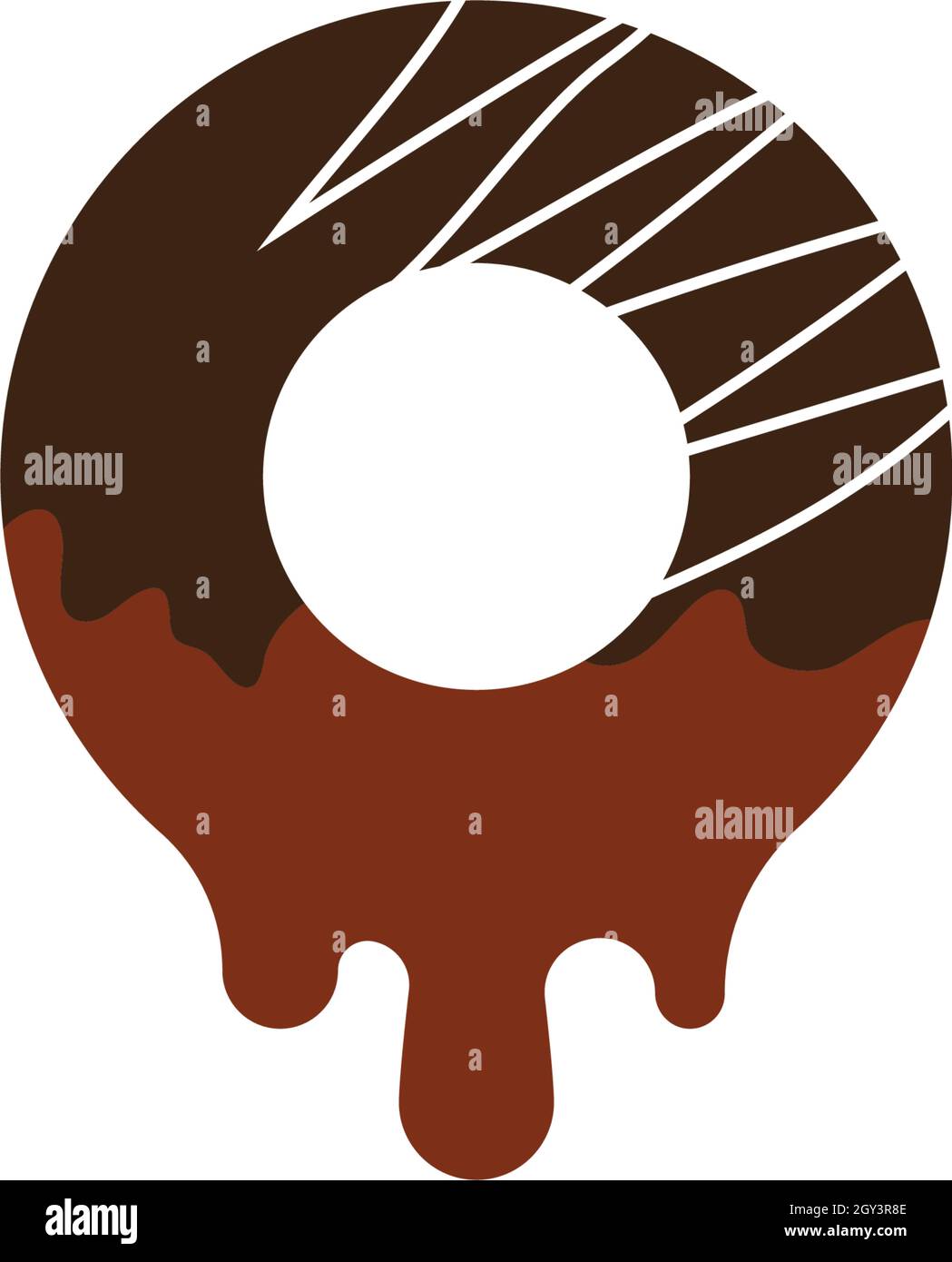 Donuts logo vector template Stock Vector Image & Art - Alamy