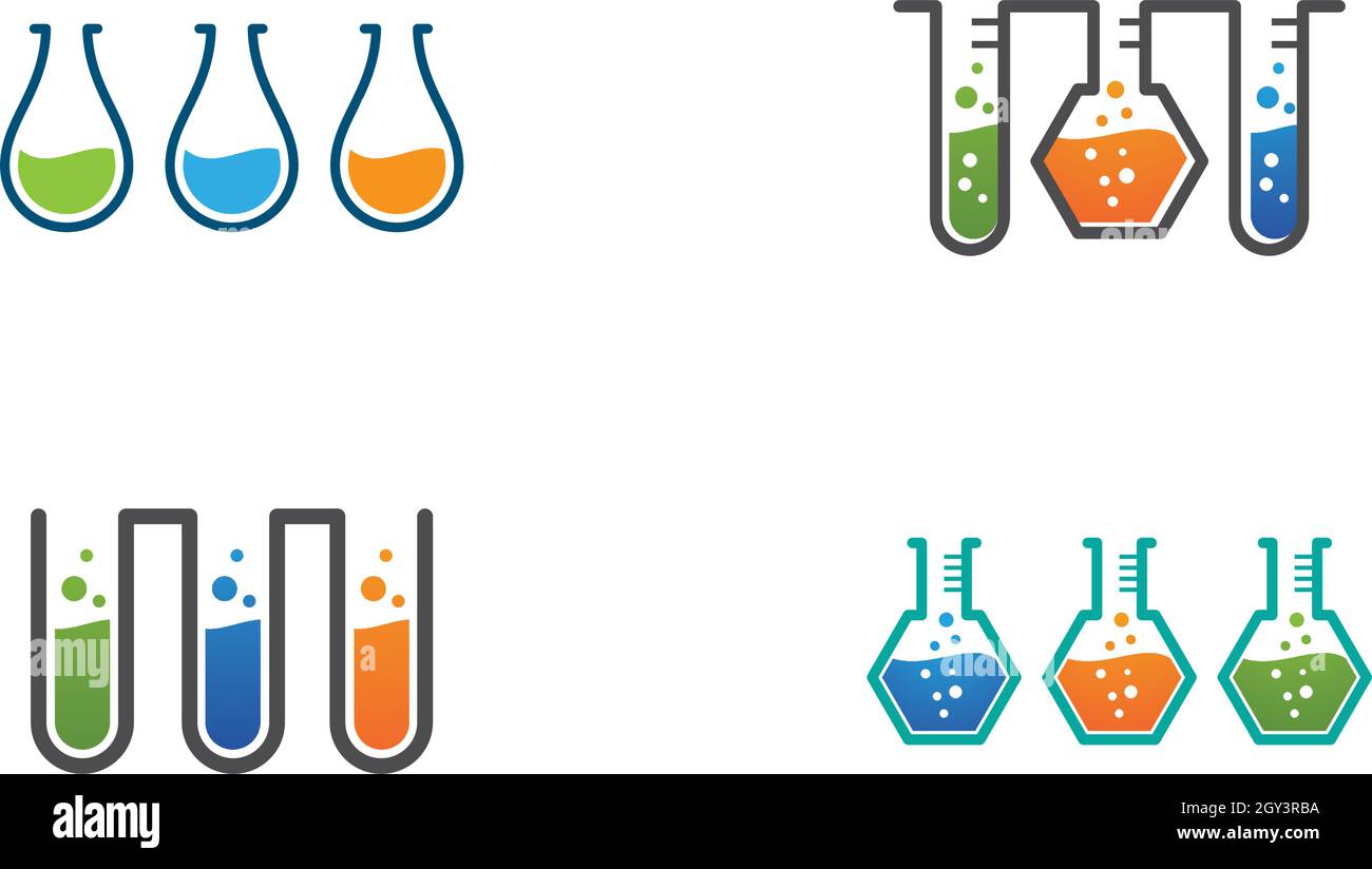 Lab logo vector icon template Stock Vector Image & Art - Alamy