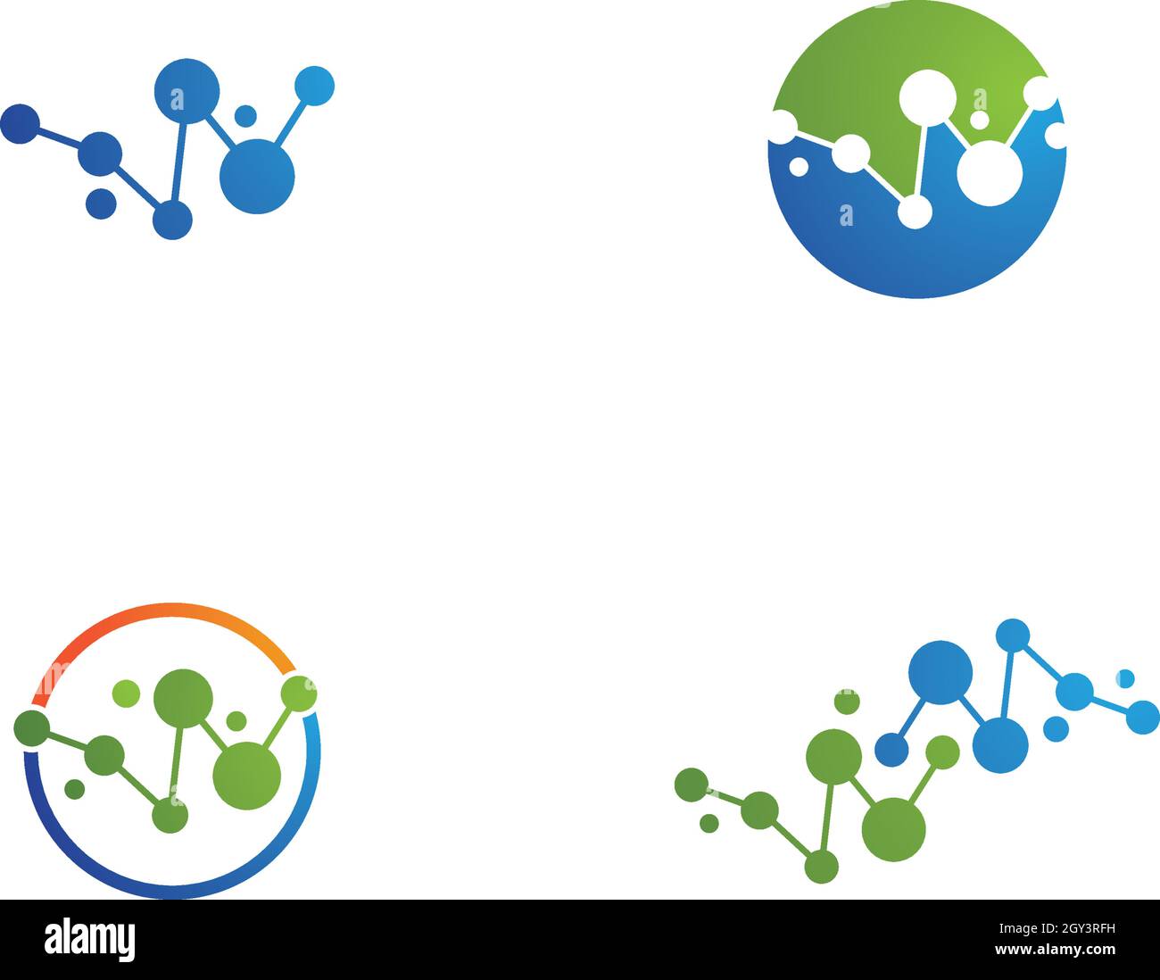 molecule logo vector icon template Stock Vector Image & Art - Alamy