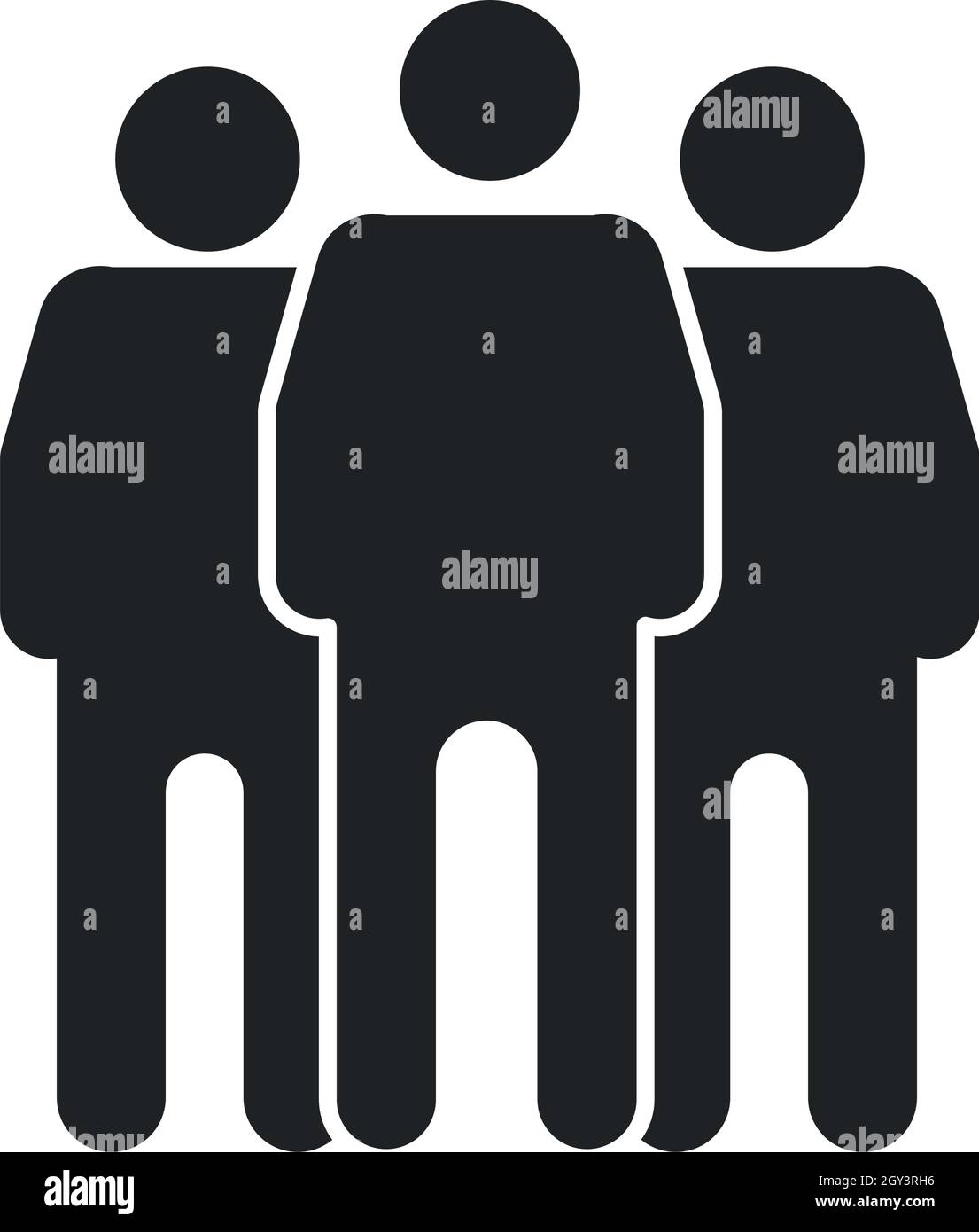 pictogram people group Stock Vector Image & Art - Alamy