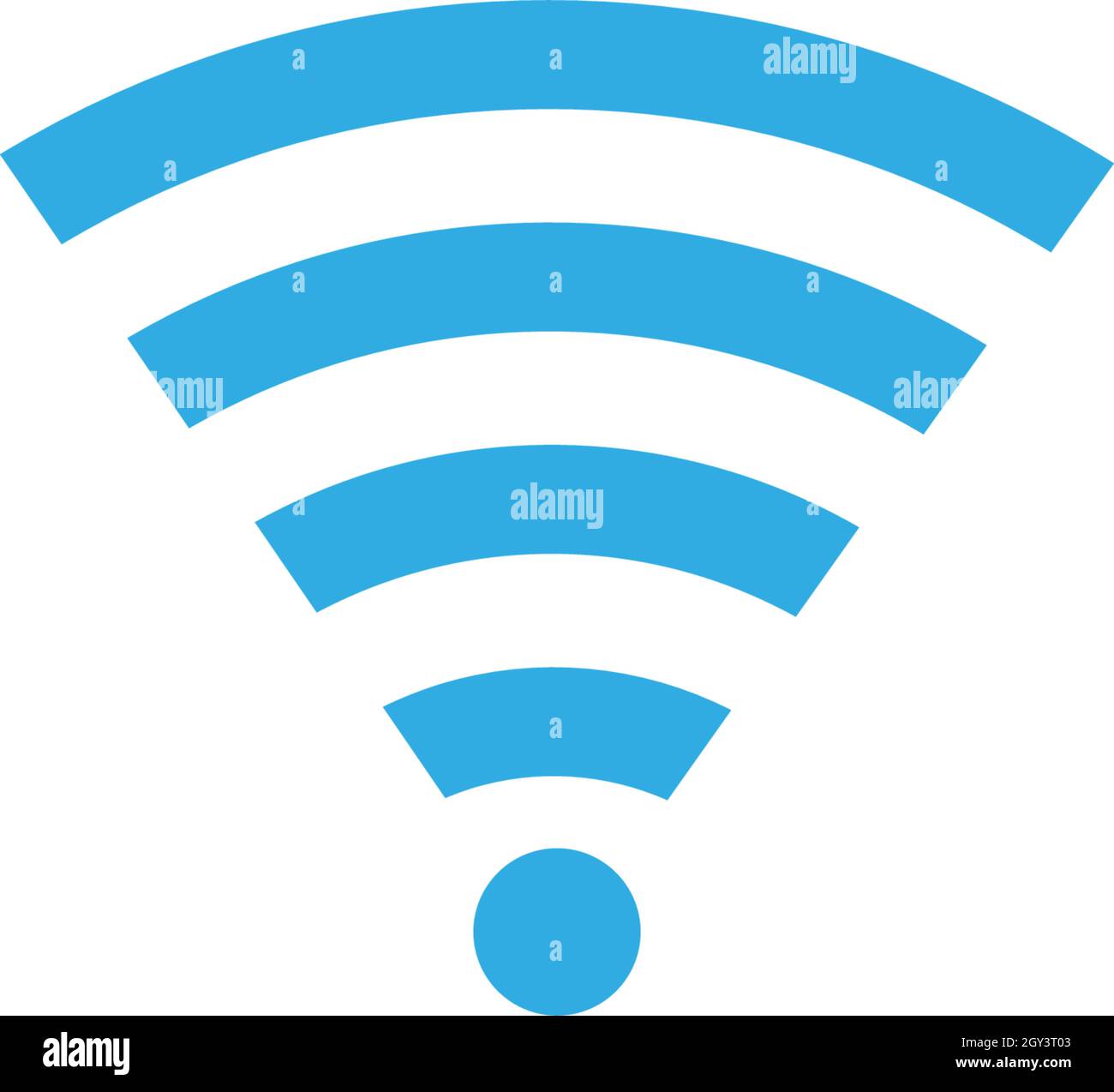 wireless Logo Template vcetor illustration Stock Vector Image & Art - Alamy