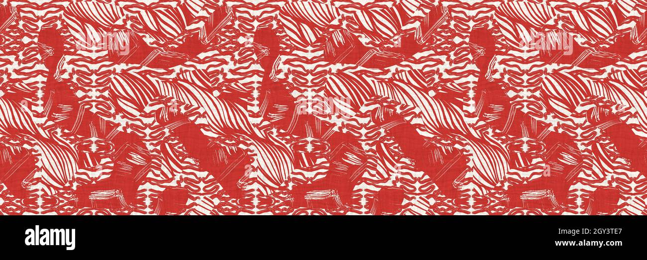 Seamless two tone hand drawn brushed effect pattern border swatch Stock ...