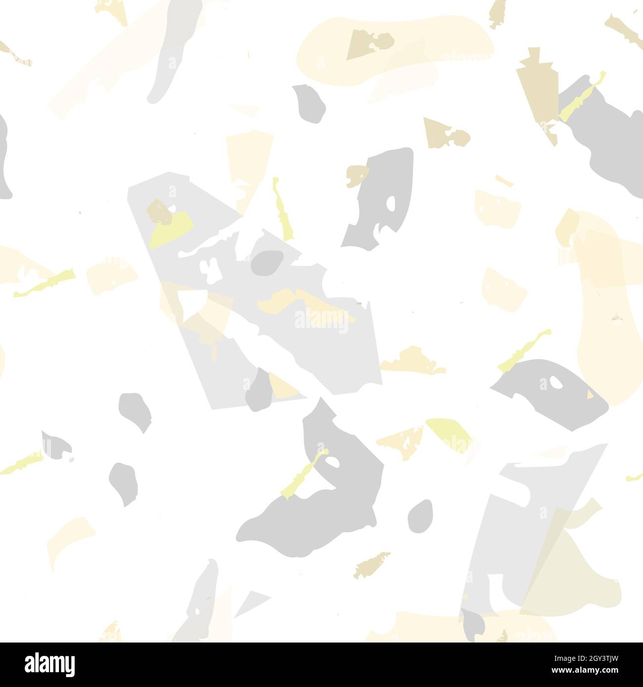 Terrazzo seamless pattern. Earthy minimalistic floor tile for interior ...