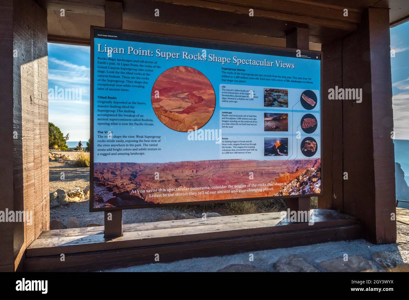 Grand view point sign hi-res stock photography and images - Alamy