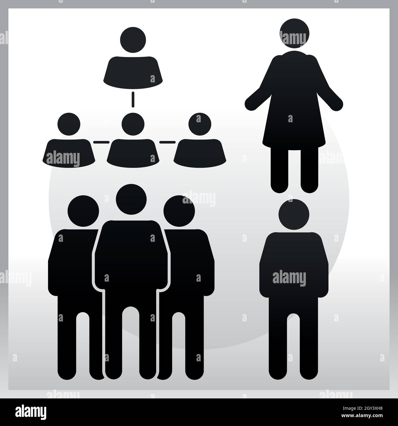 set of people pictogram Stock Vector Image & Art - Alamy