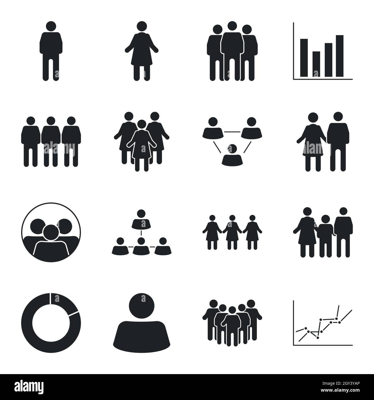 pictogram population and infographic Stock Vector Image & Art - Alamy