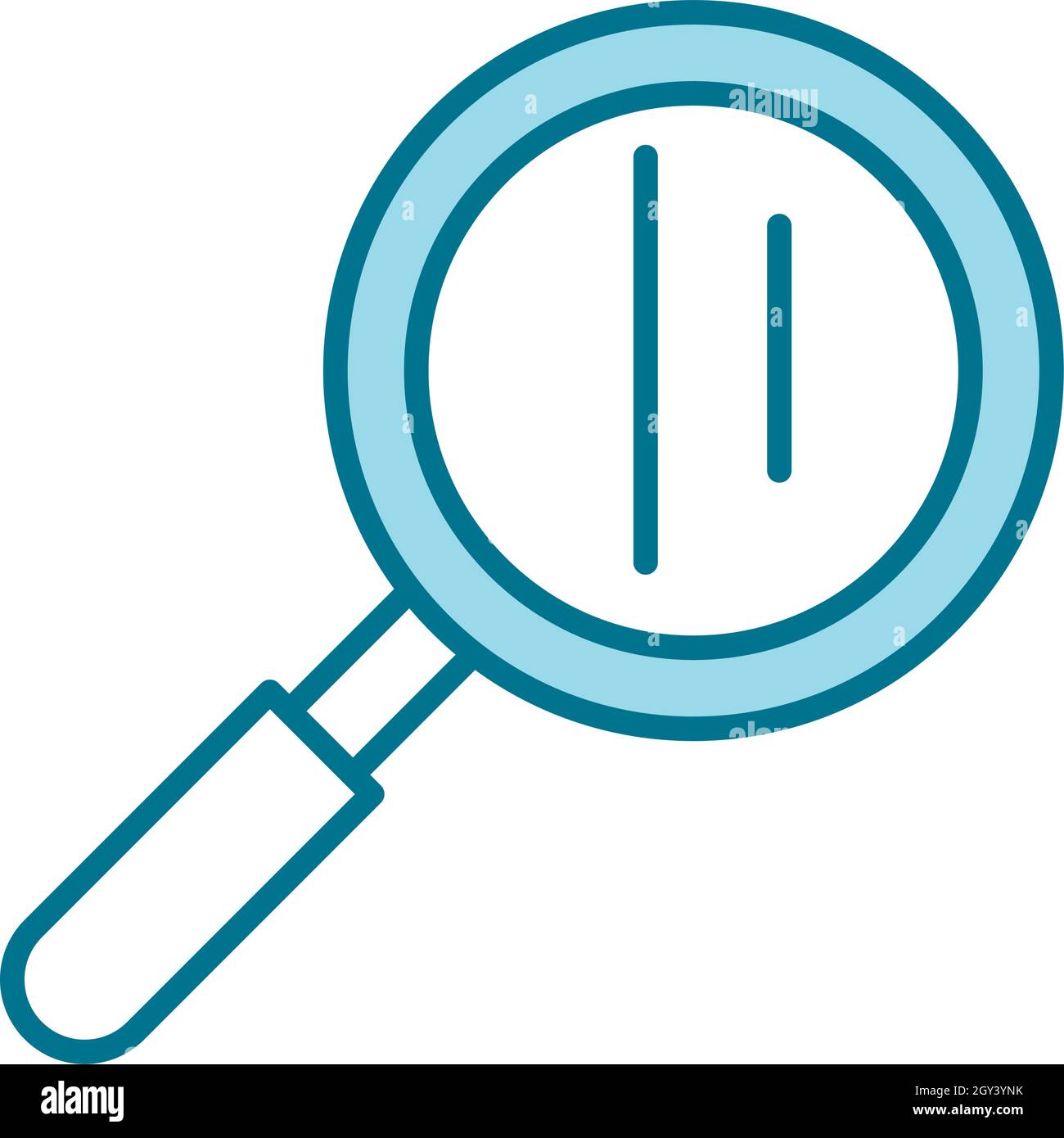 magnifying glass icon Stock Vector Image & Art - Alamy