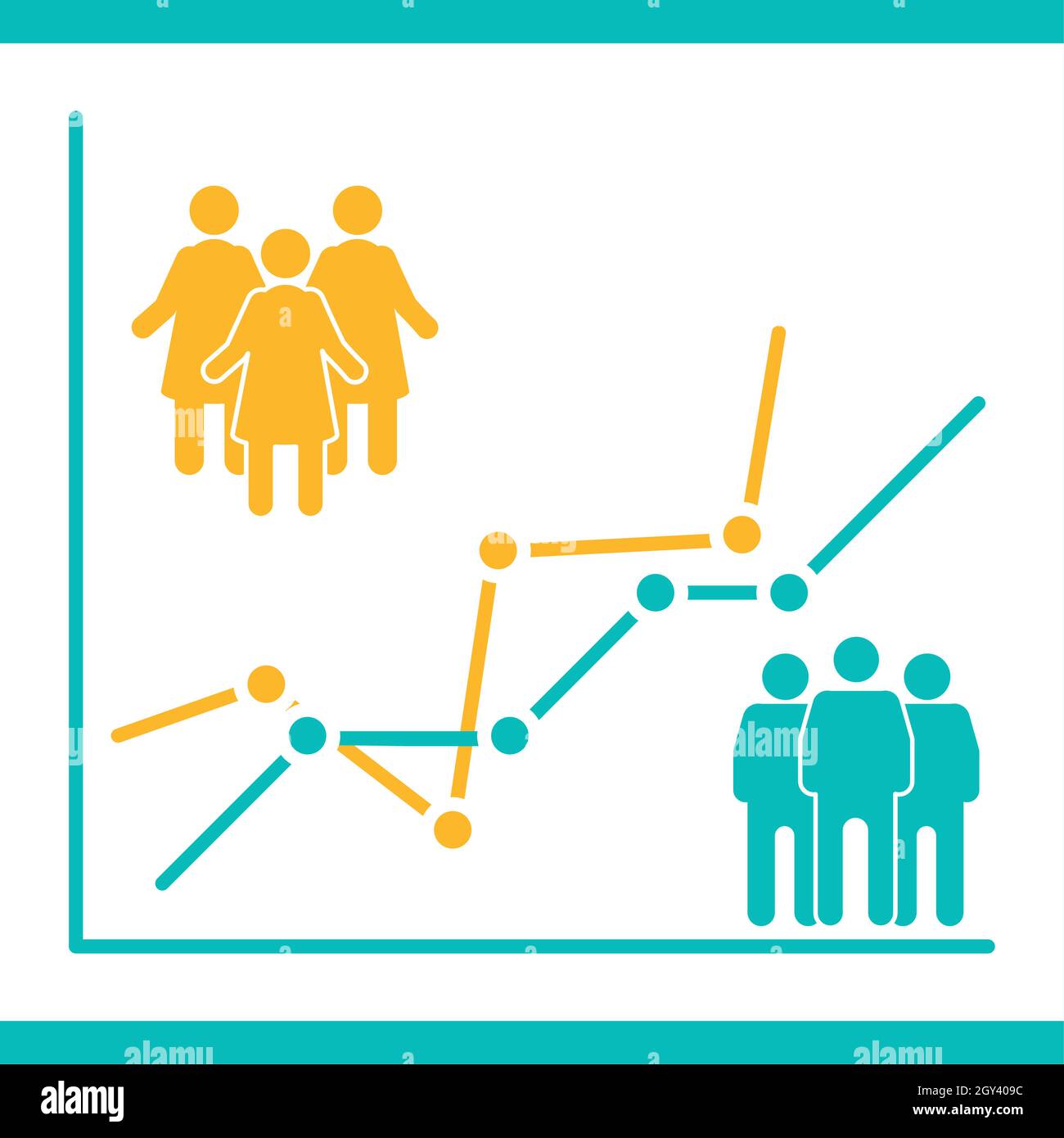 people population for gender Stock Vector Image & Art - Alamy