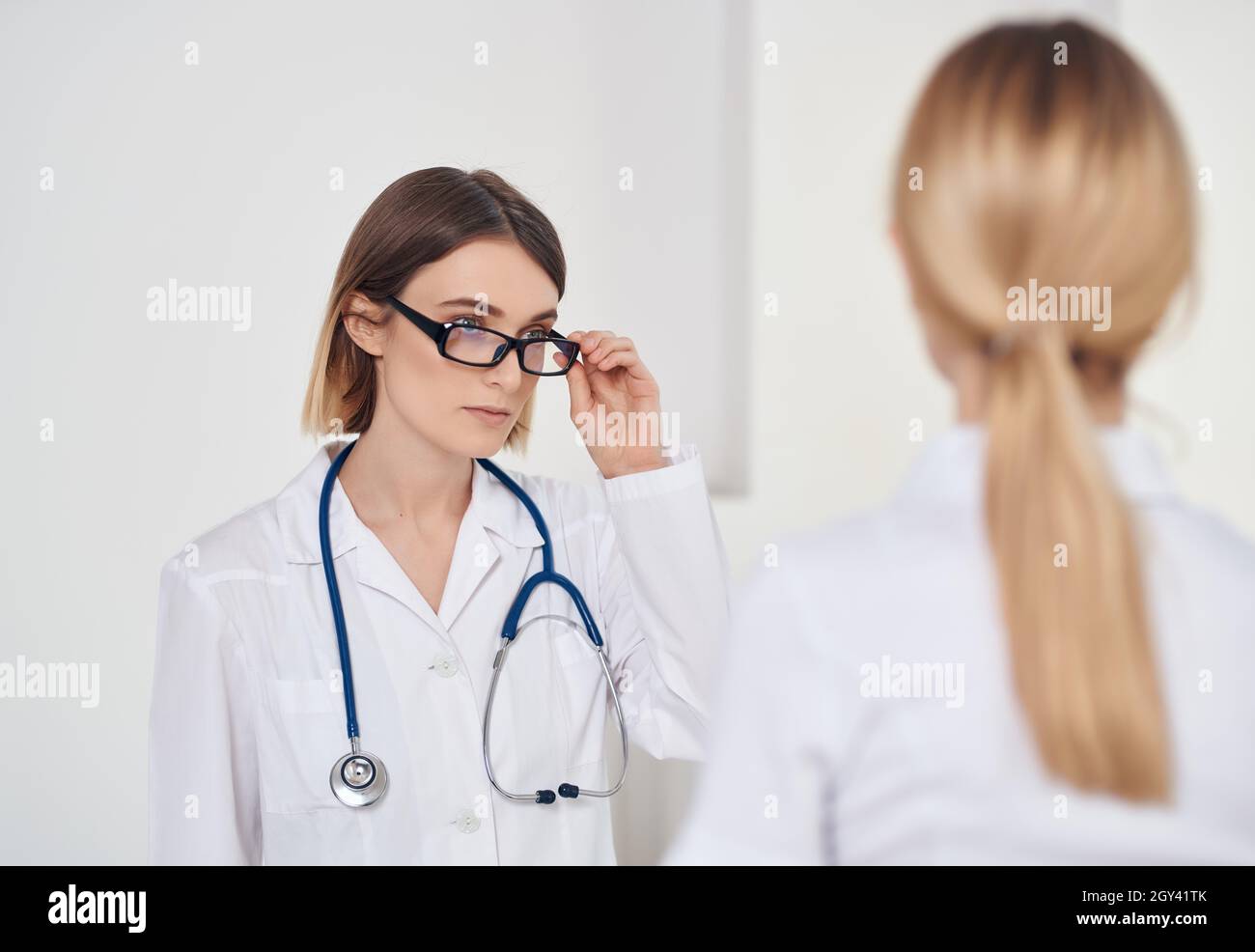 doctor stethoscope healing procedures treatment isolated background ...