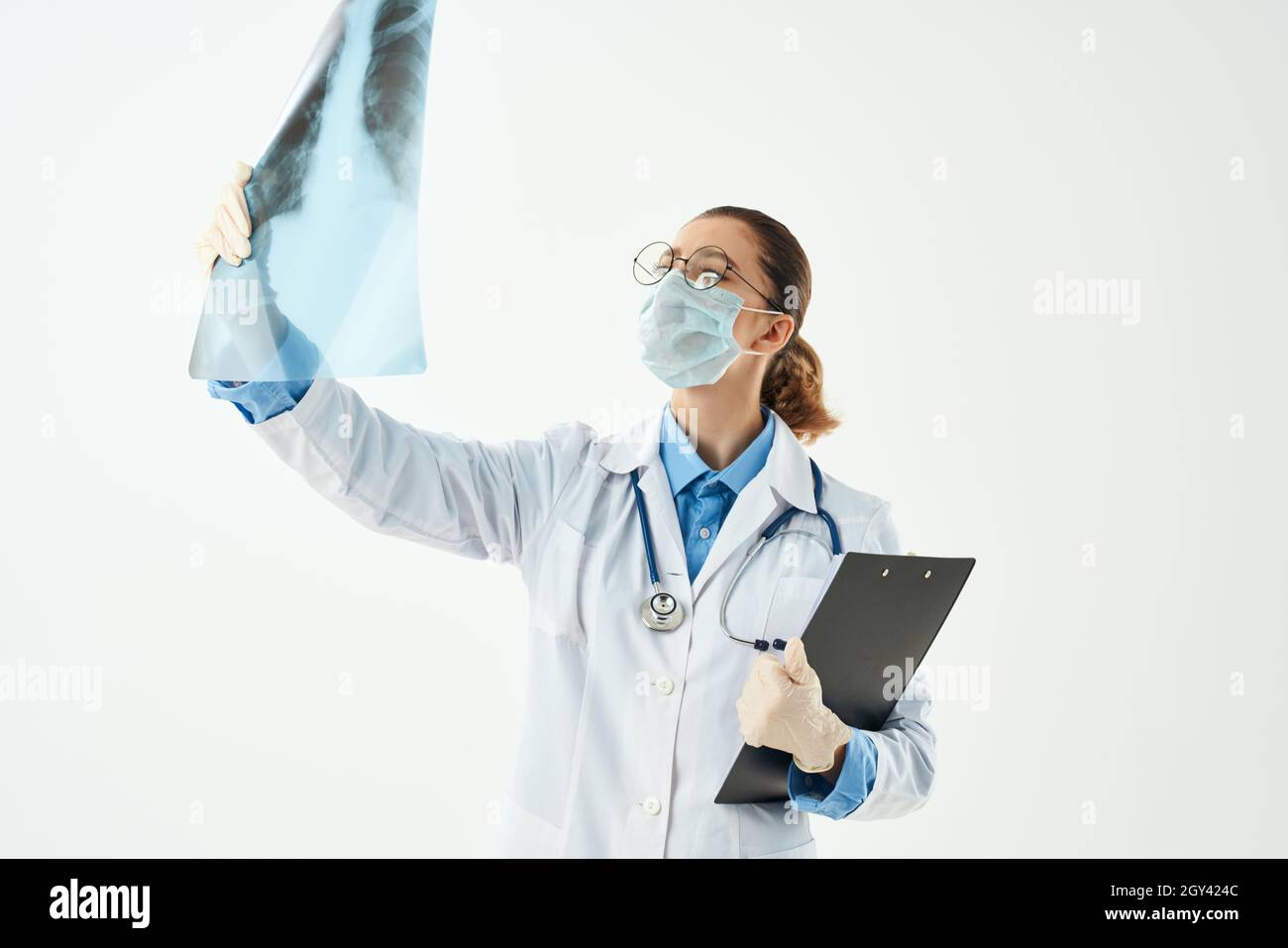 radiologist examination Professional hospital work Stock Photo - Alamy