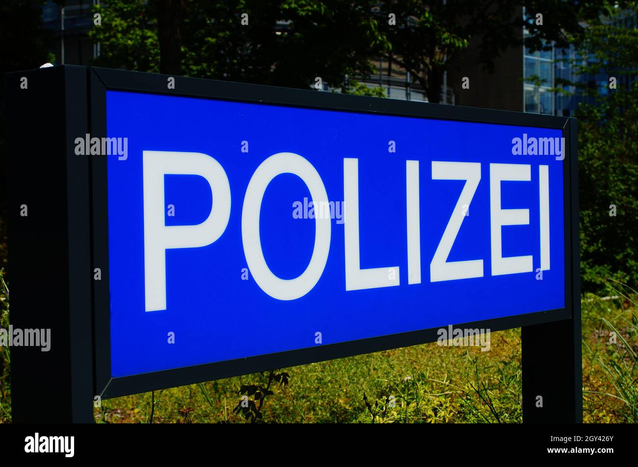 Polizei sign hi-res stock photography and images - Alamy
