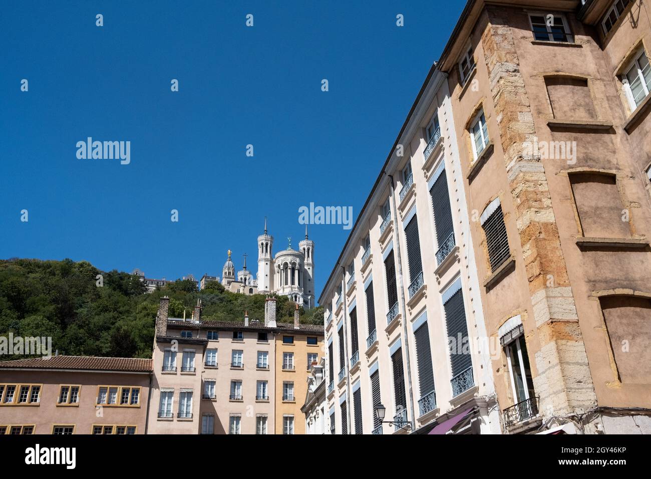 France, Lyon on 07/08/2020. Illustration of daily life in Lyon, France ...