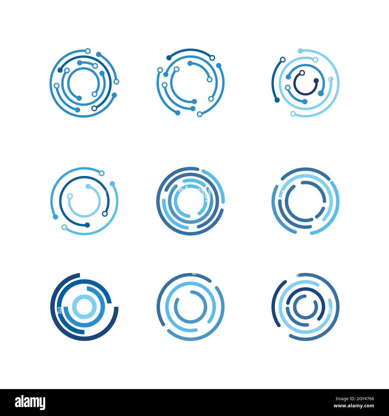 Circle frame screen Cut Out Stock Images & Pictures - Alamy
