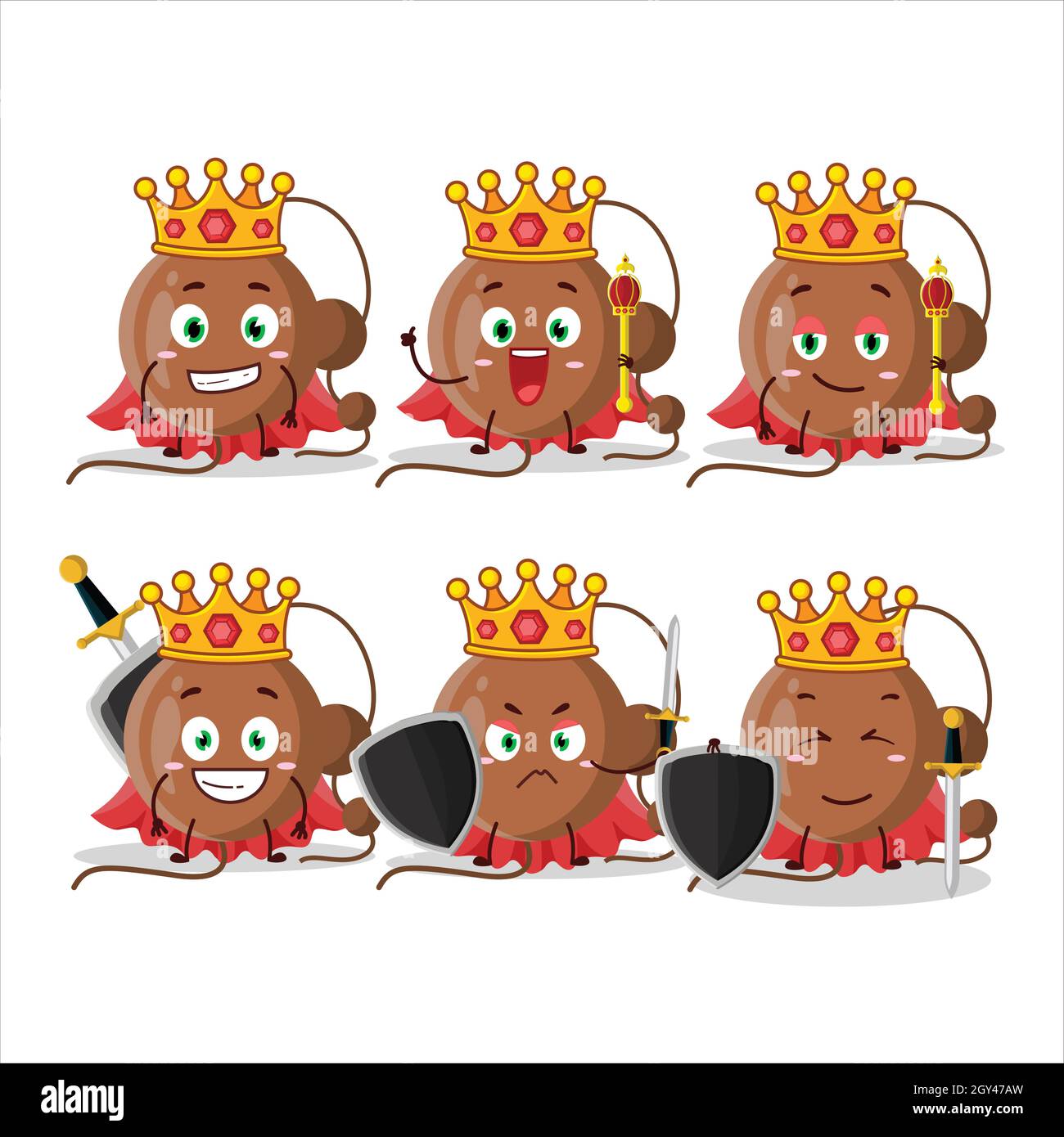 Fire crowned Stock Vector Images - Alamy