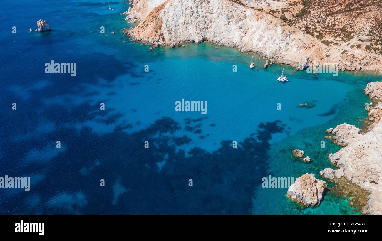 Poliegos island, Cyclades, Greece Stock Photo - Alamy